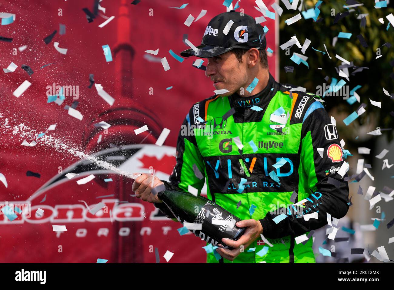 Toronto, Canada. 16th July, 2023. Rahal Letterman Lanigan Racing driver ...