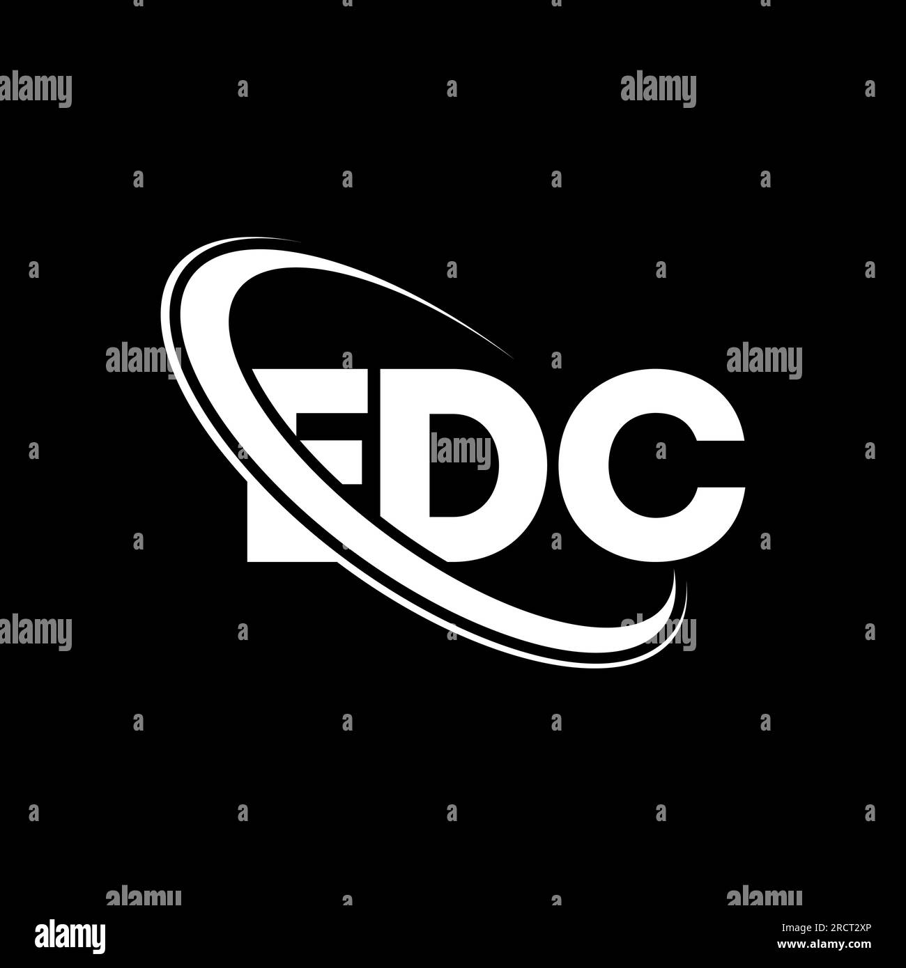EDC logo. EDC letter. EDC letter logo design. Initials EDC logo linked ...