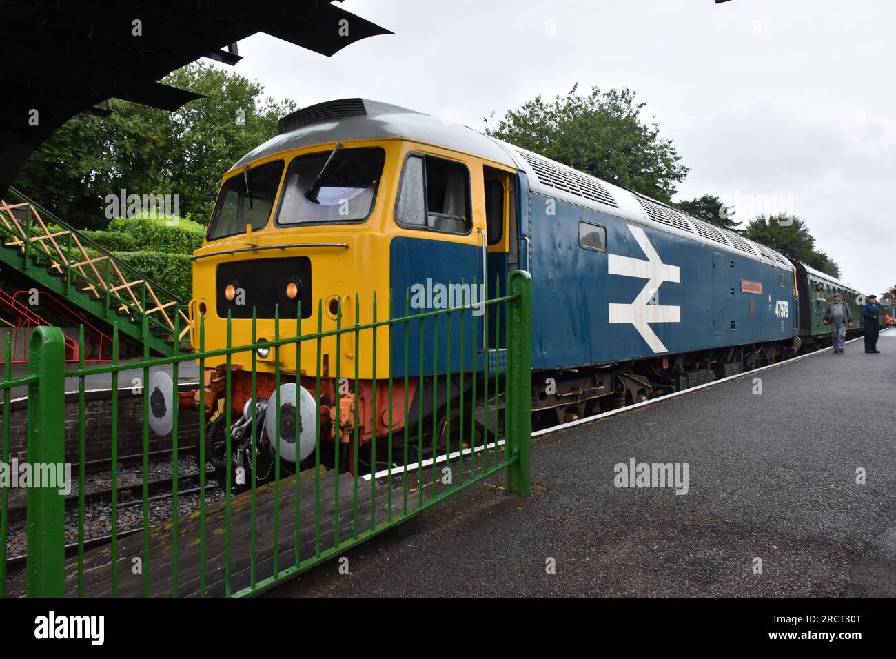 Class 47 no 57579 James Nightall GC at Watercress Line Diesel Gala Day ...