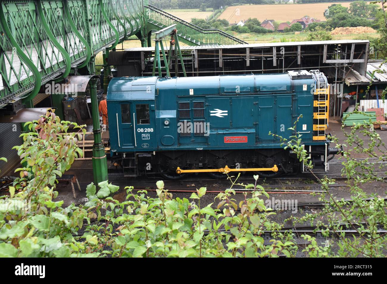 Class 08 diesel shunter hi-res stock photography and images - Alamy