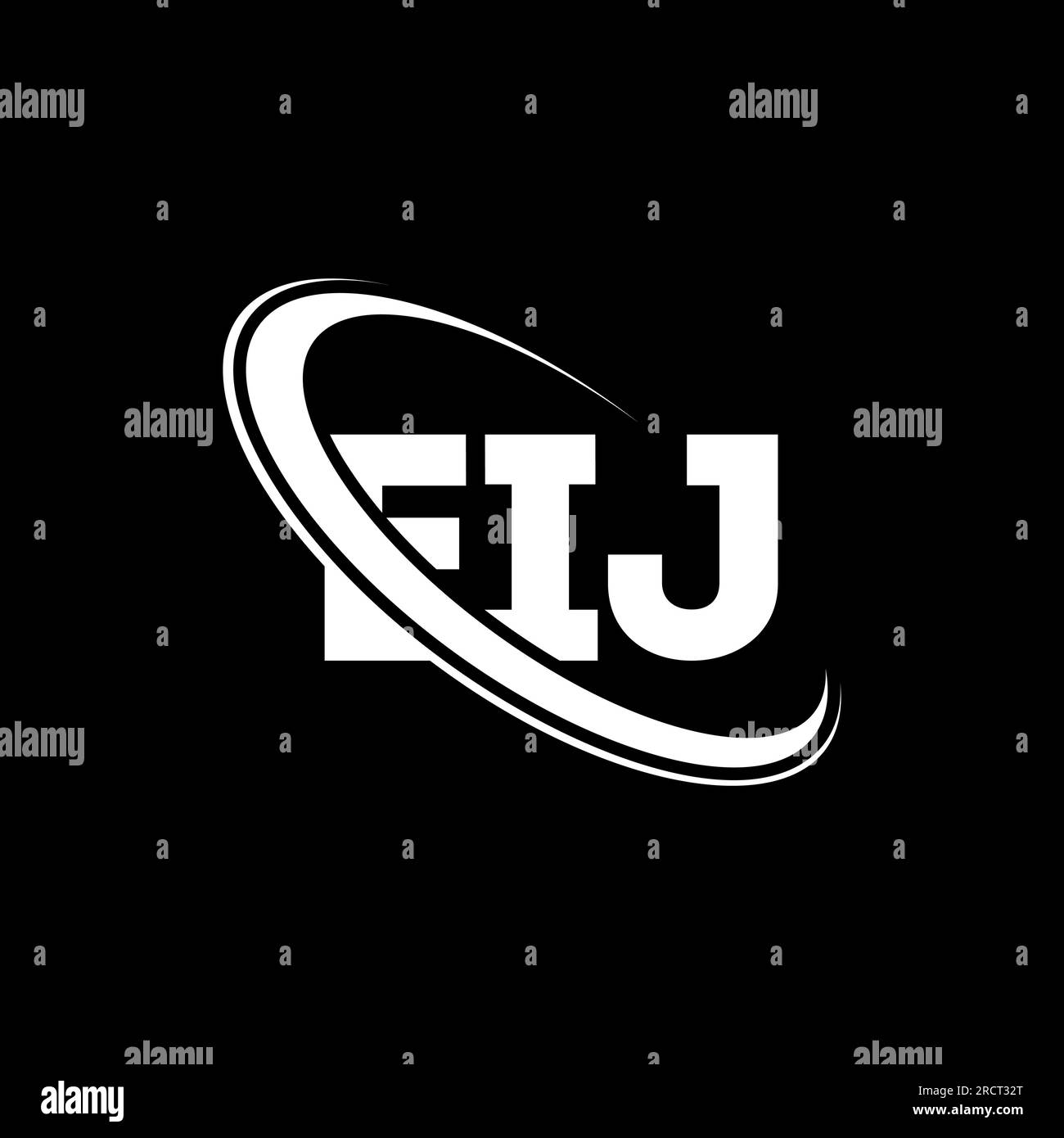 Eij logo design hi-res stock photography and images - Alamy