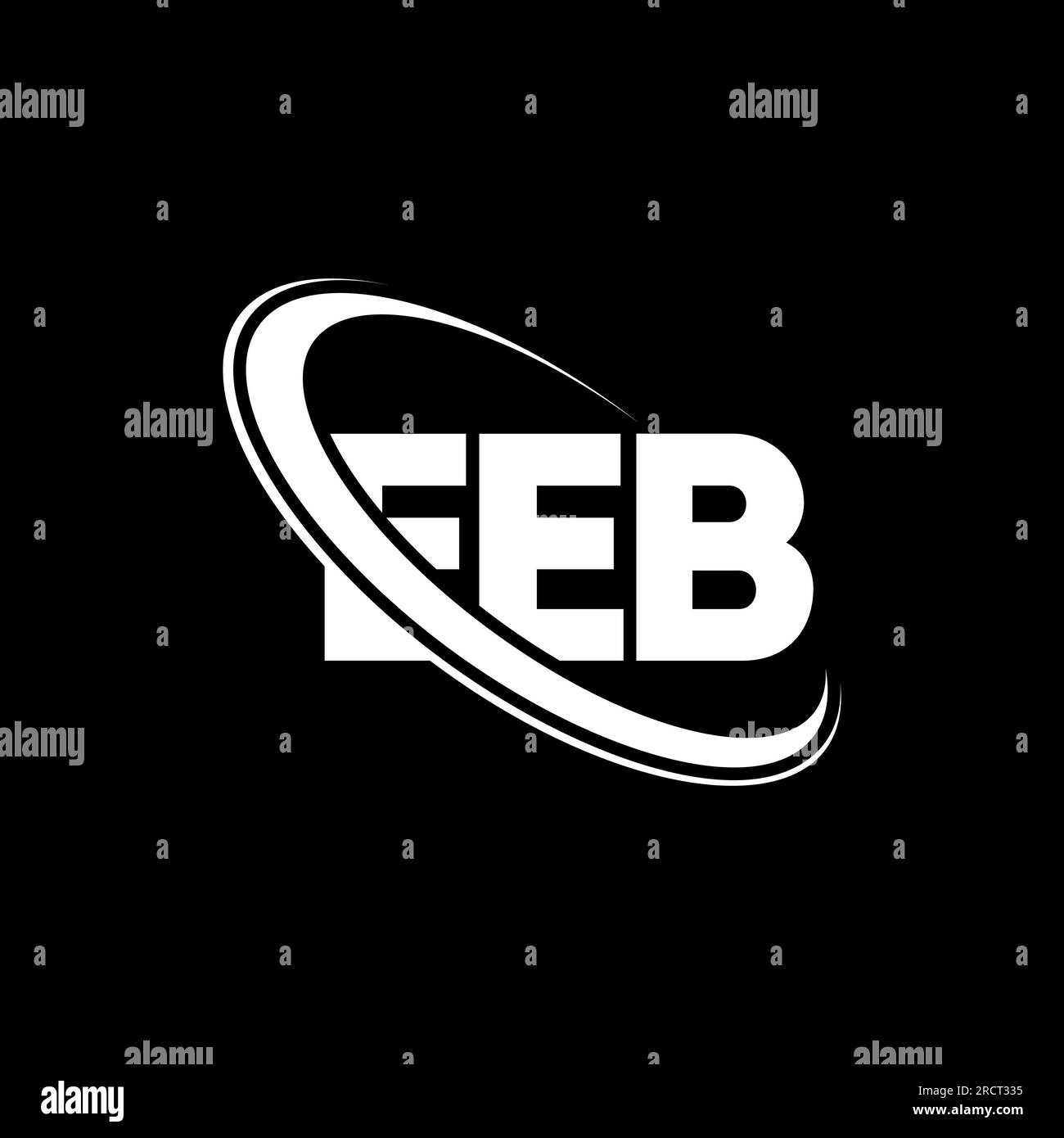 EEB logo. EEB letter. EEB letter logo design. Initials EEB logo linked ...