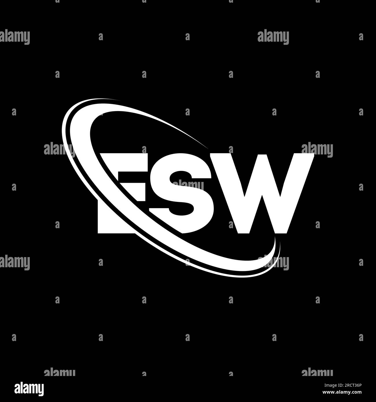 Esw minimalist logo hi-res stock photography and images - Alamy