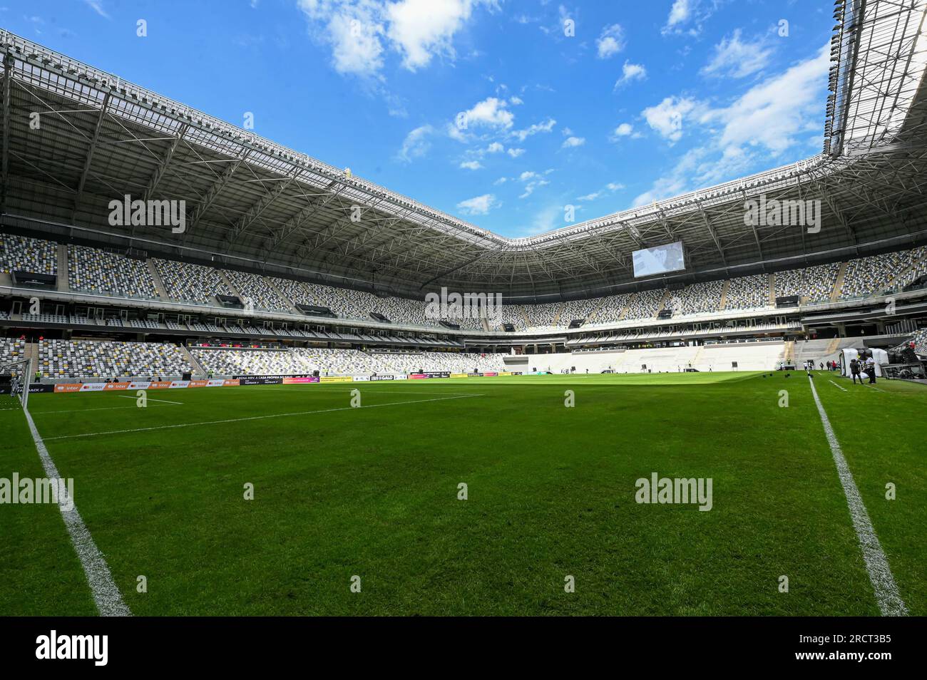 Belo Horizonte, Brazil. 16th July, 2023. General view of Arena MRV ...