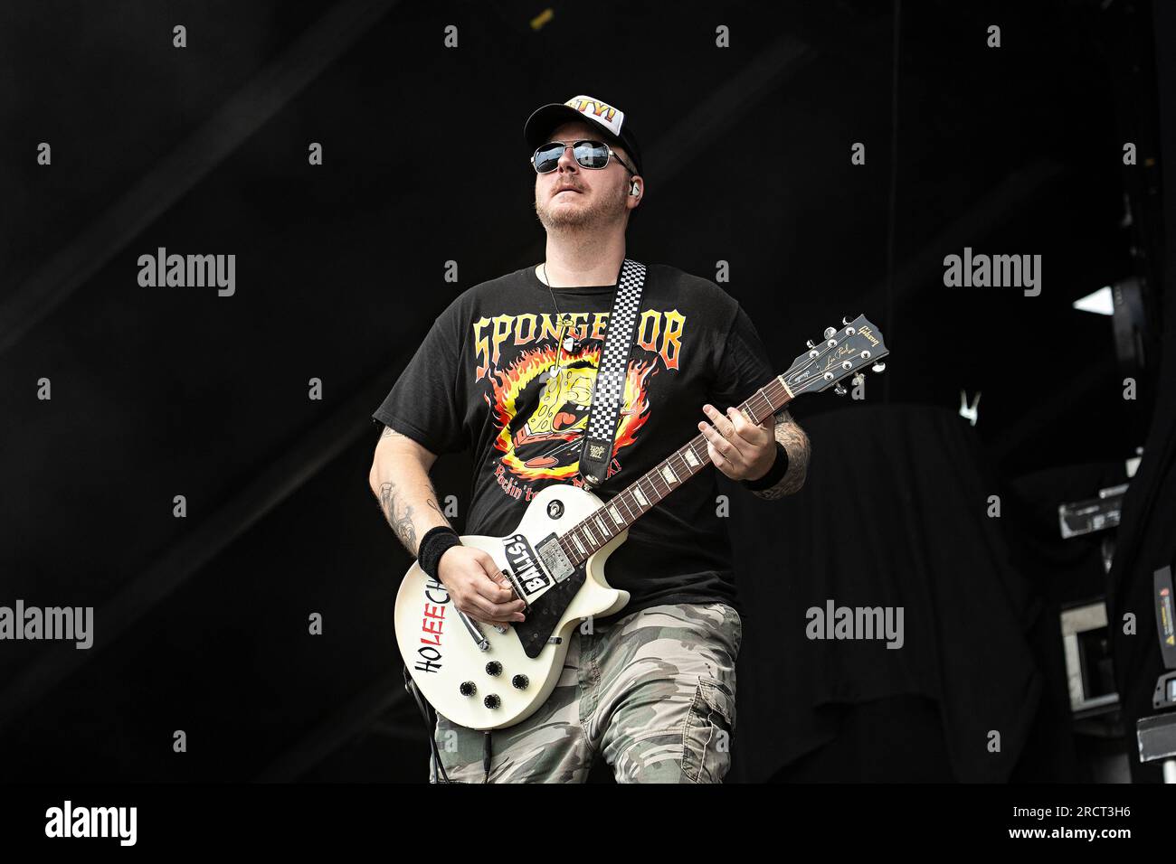 Rob Lyberg of Eva Under Fire performs at Inkcarceration Music and ...