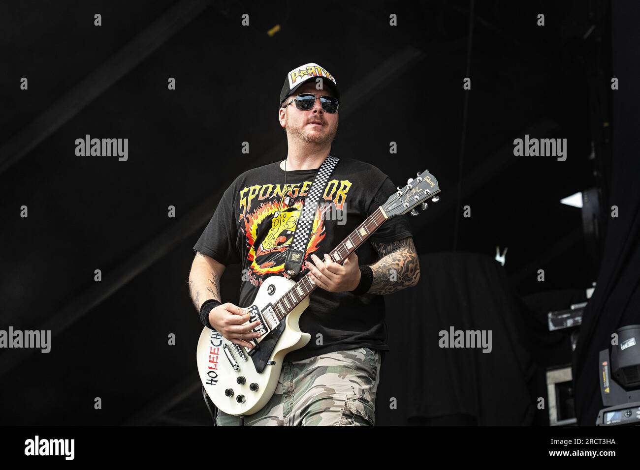 Rob Lyberg of Eva Under Fire performs at Inkcarceration Music and ...