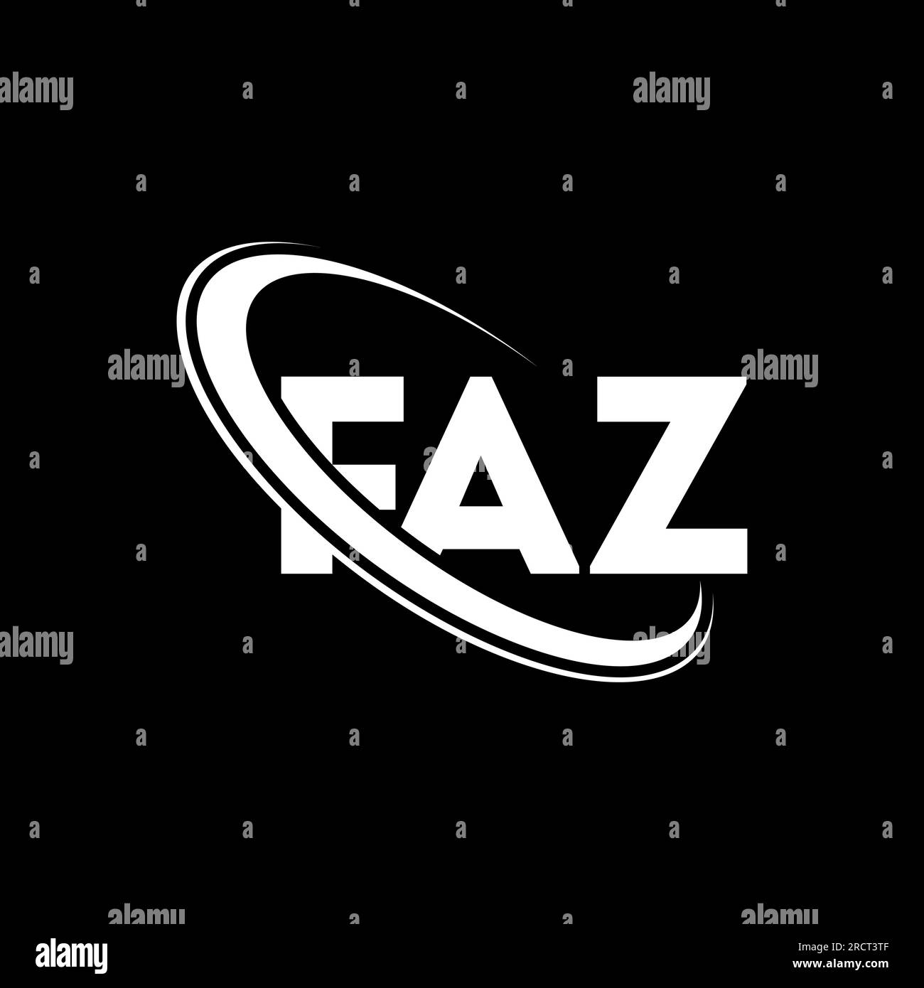 Faz logo design Black and White Stock Photos & Images - Alamy