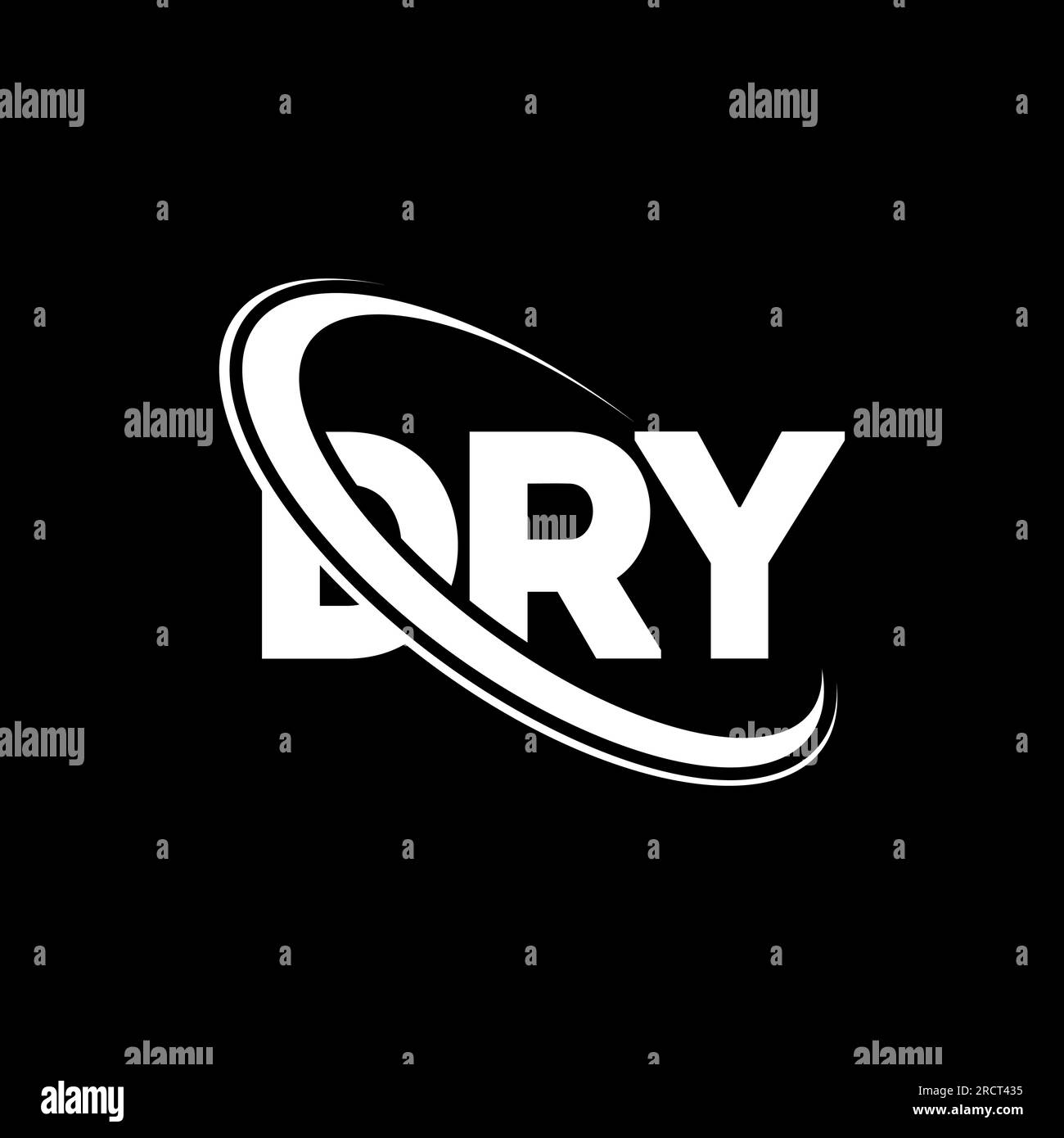 DRY logo. DRY letter. DRY letter logo design. Initials DRY logo linked ...