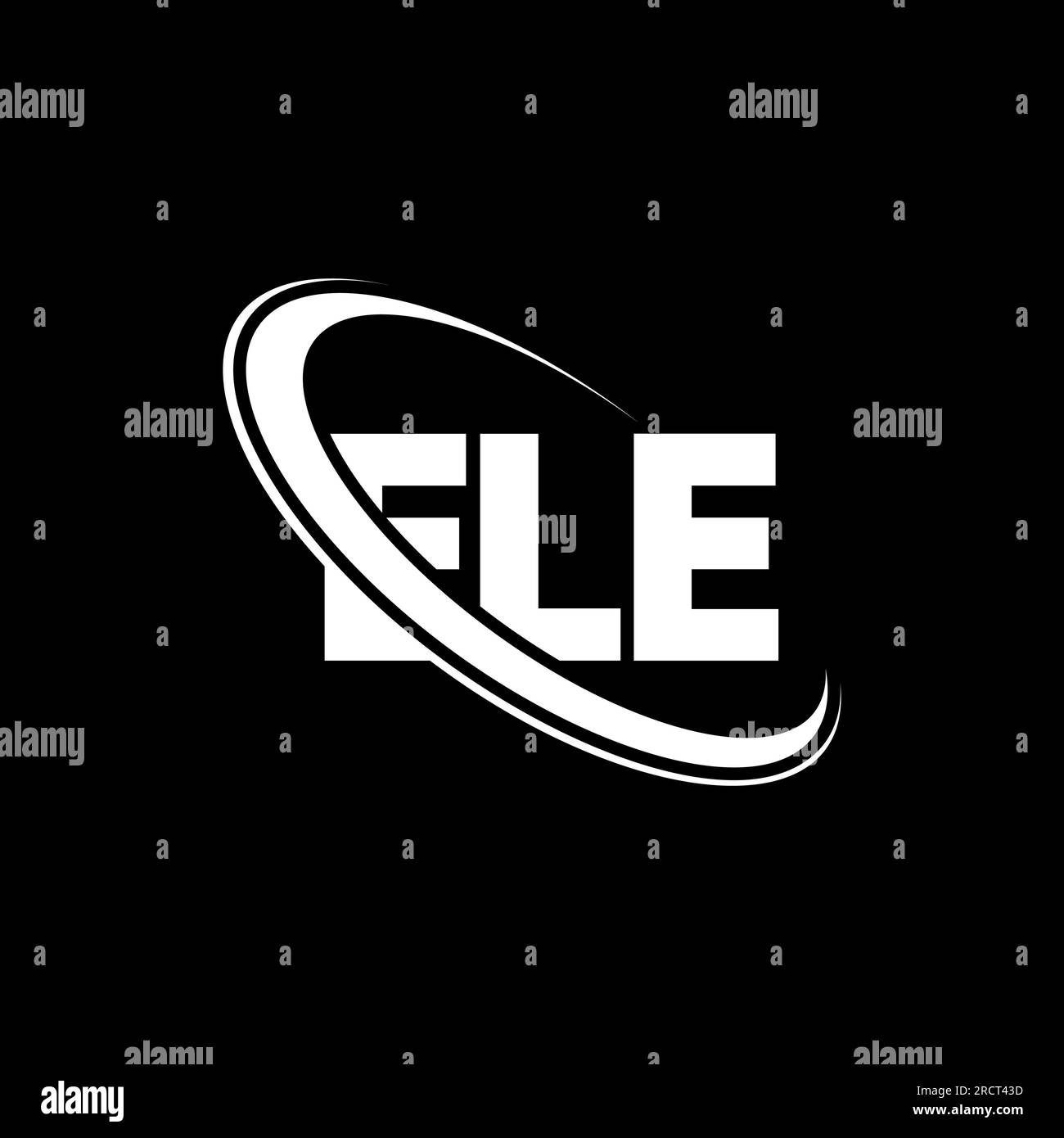 Ele minimalist logo hi-res stock photography and images - Alamy