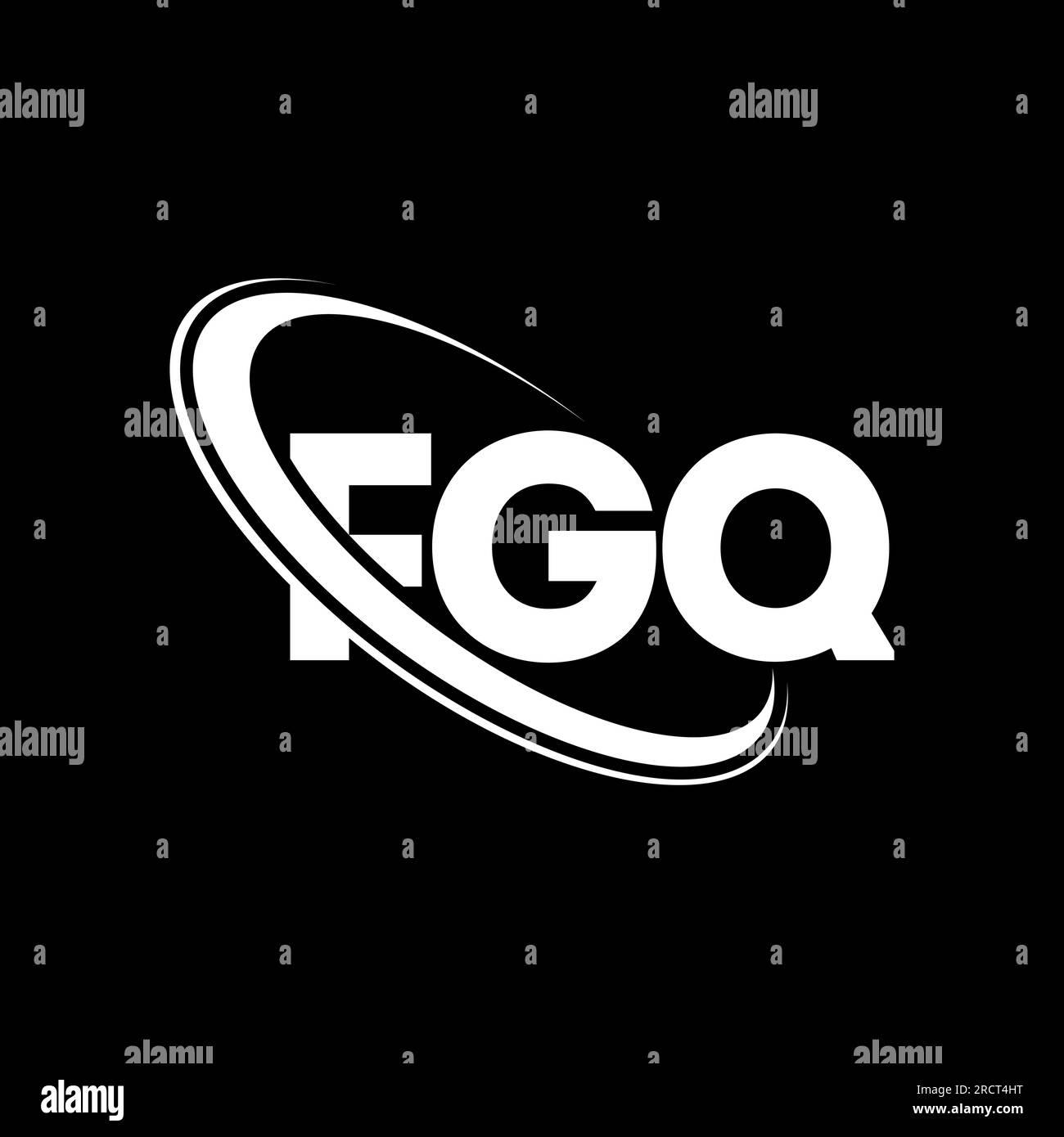 FGQ logo. FGQ letter. FGQ letter logo design. Initials FGQ logo linked ...