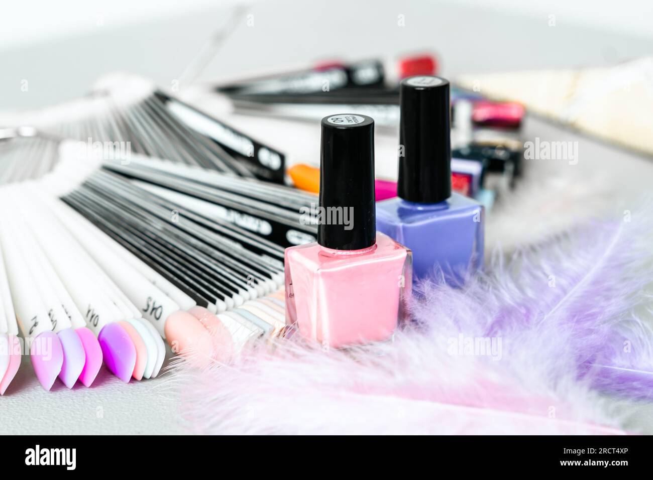 Colored palettes hi-res stock photography and images - Alamy
