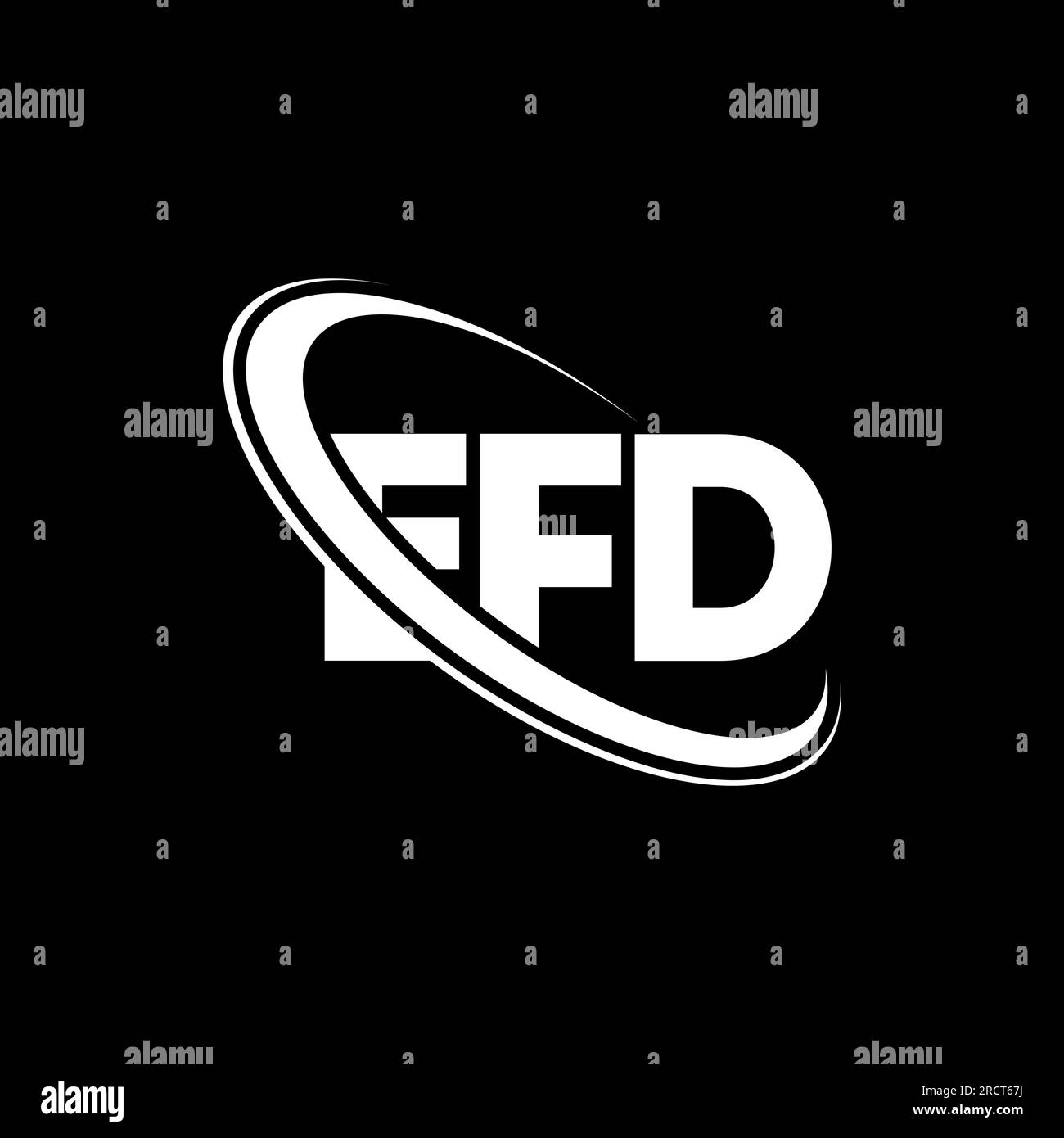 EFD logo. EFD letter. EFD letter logo design. Initials EFD logo linked ...