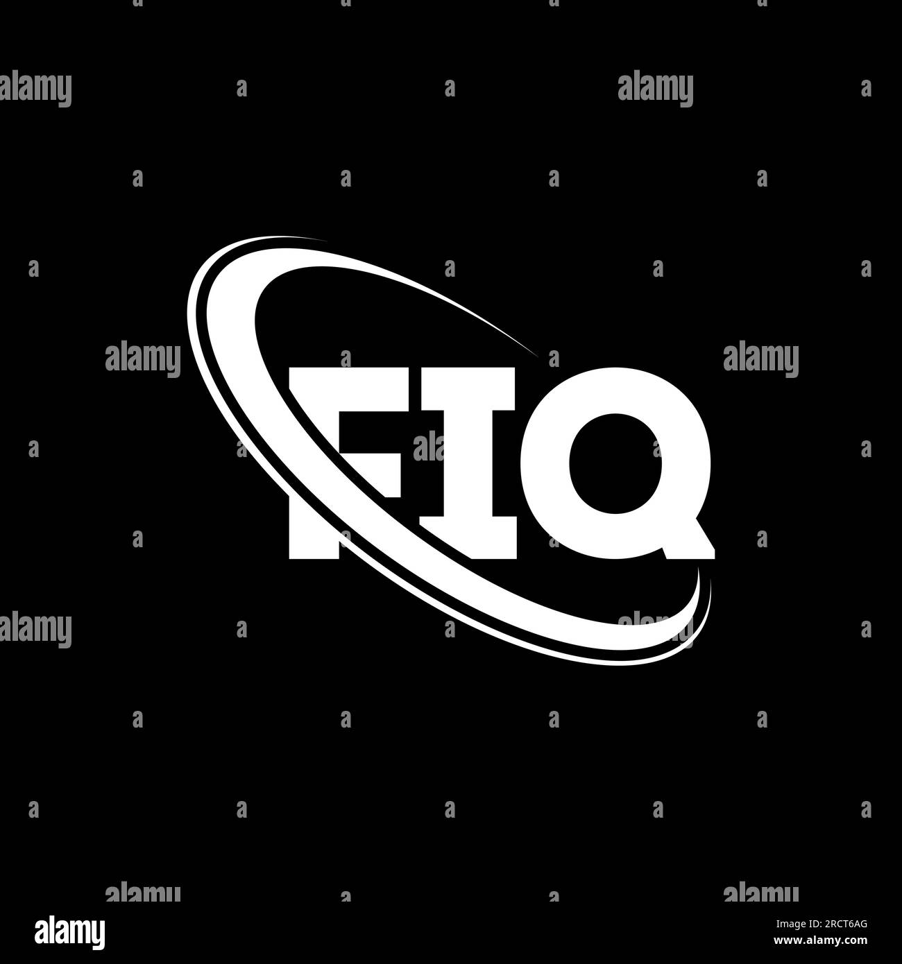 FIQ logo. FIQ letter. FIQ letter logo design. Initials FIQ logo linked ...