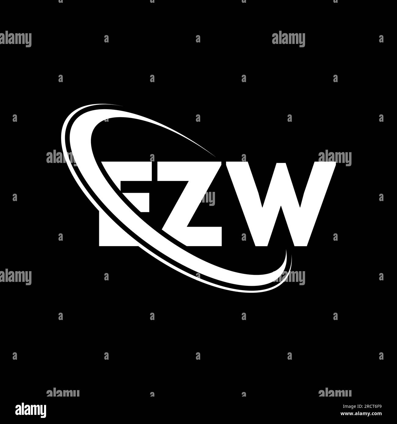 Ezw logo design hi-res stock photography and images - Alamy