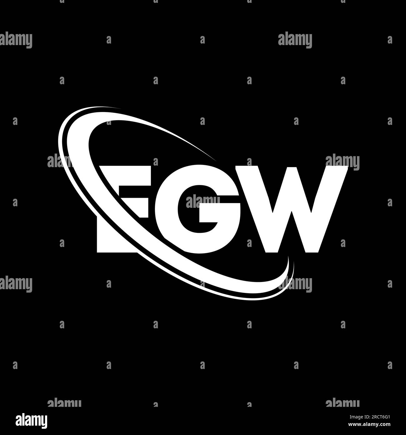 Egw logo design Stock Vector Images - Alamy