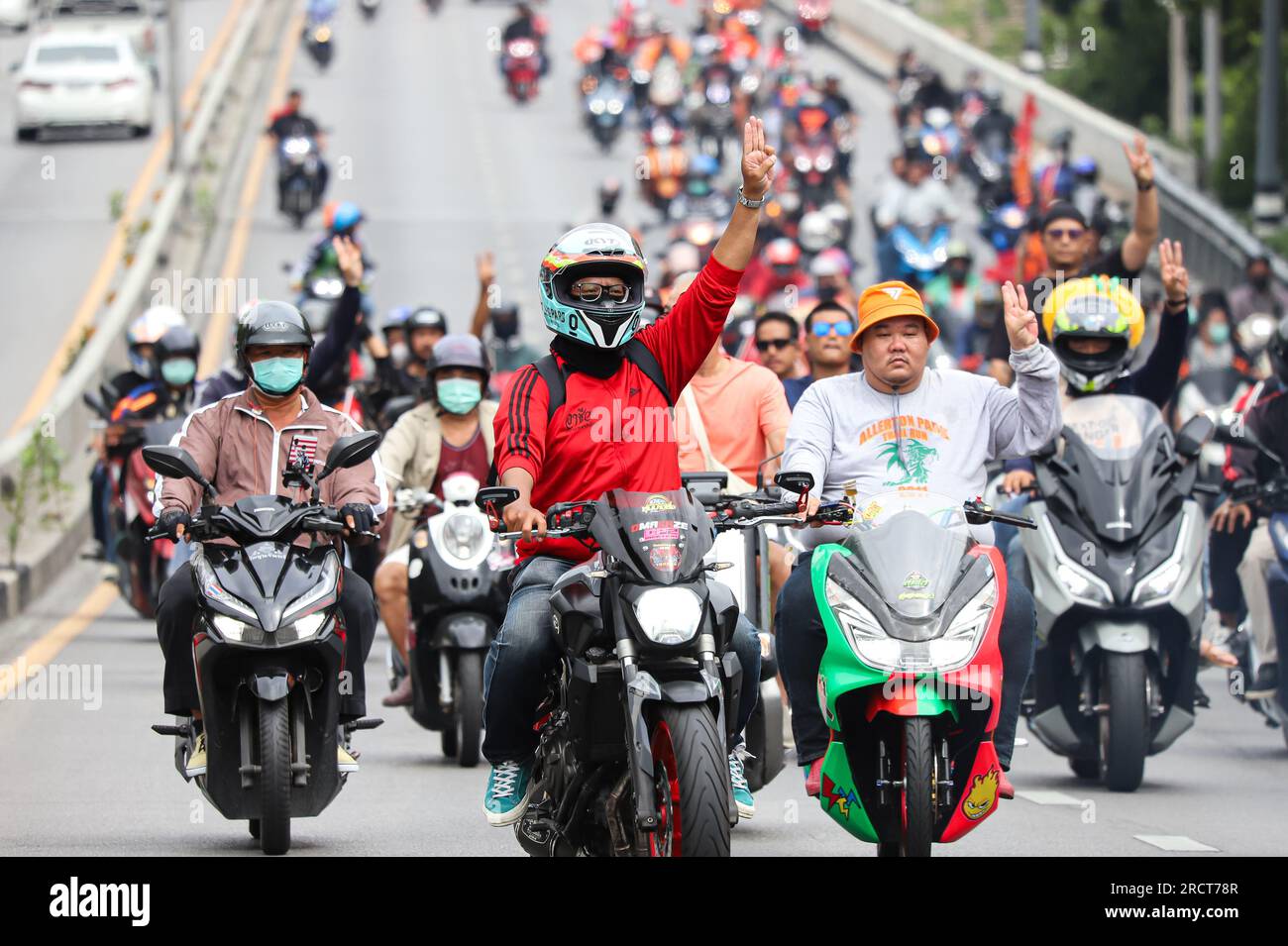 Car mob rally hi-res stock photography and images - Alamy