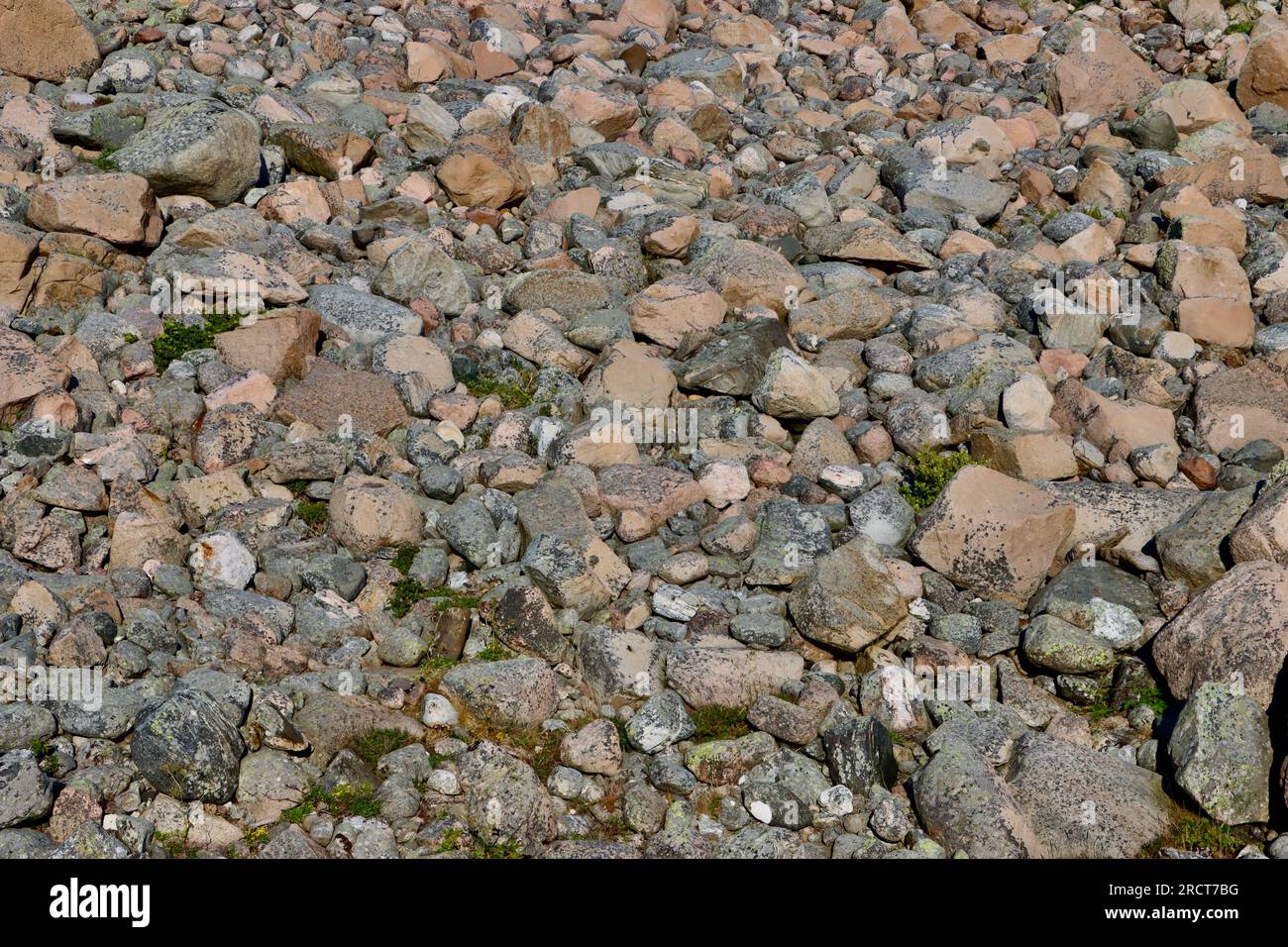 Rock formations on island in Fjällbacka archipelago on the western ...