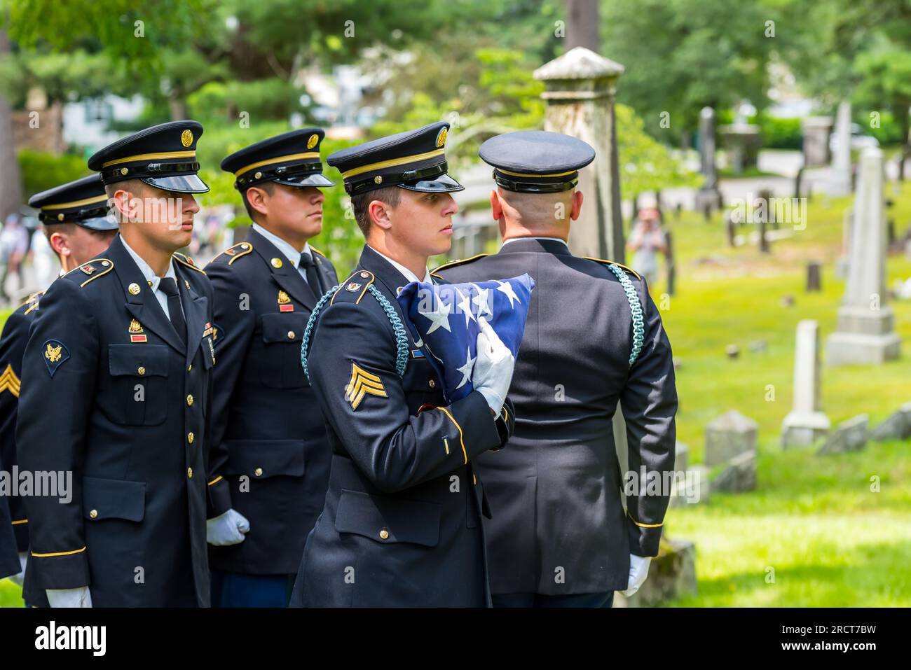 54th Massachusetts Volunteer Regiment, Selected Honor Guard ...