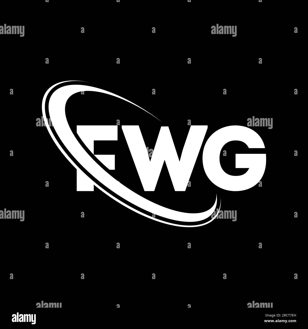 FWG logo. FWG letter. FWG letter logo design. Initials FWG logo linked ...