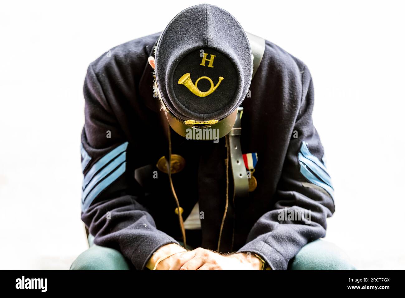 Ceremony honoring the life of George Washington Dugan, the only Black ...