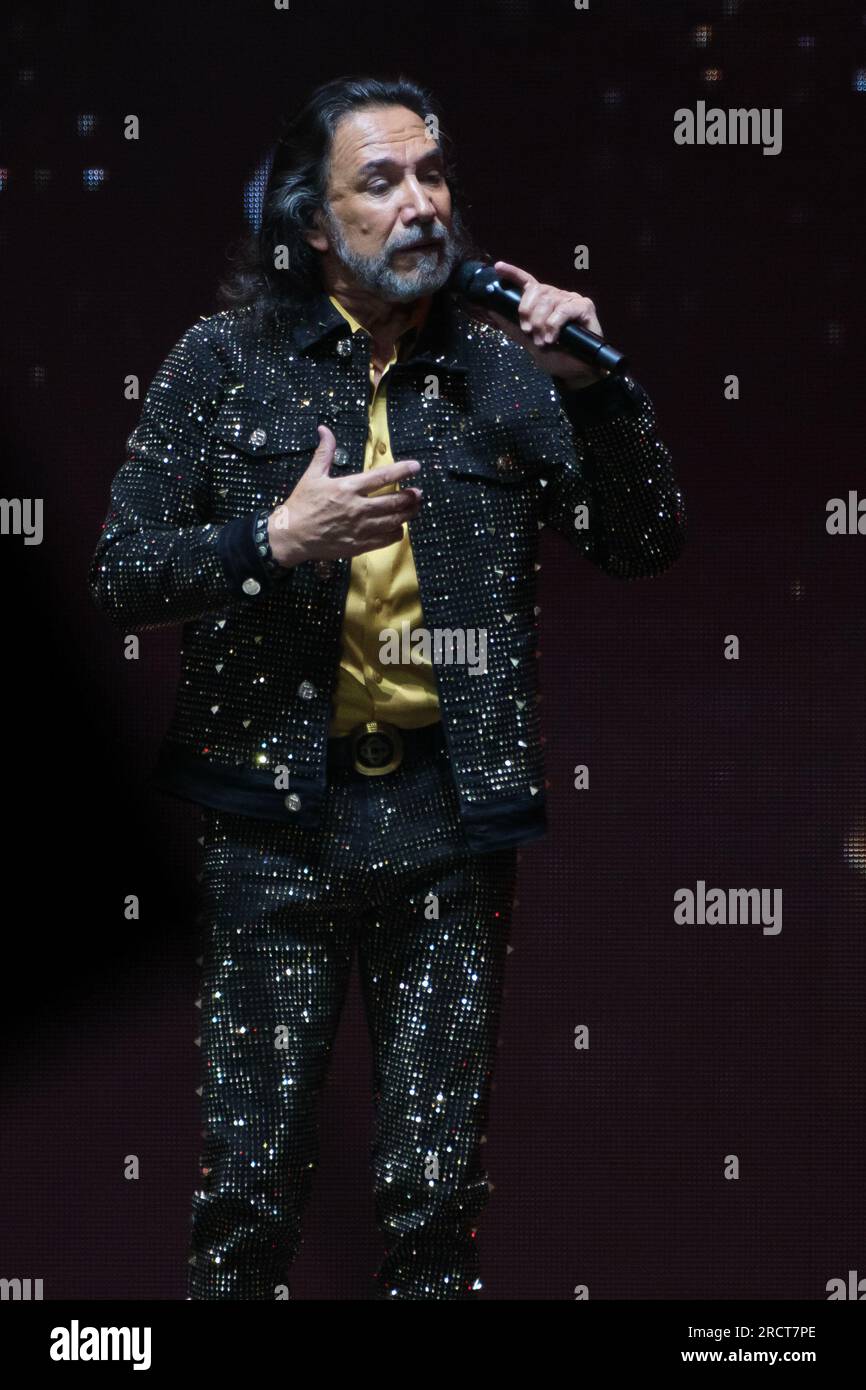 Mexican musician, singer and composer Marco Antonio Solis performs on ...