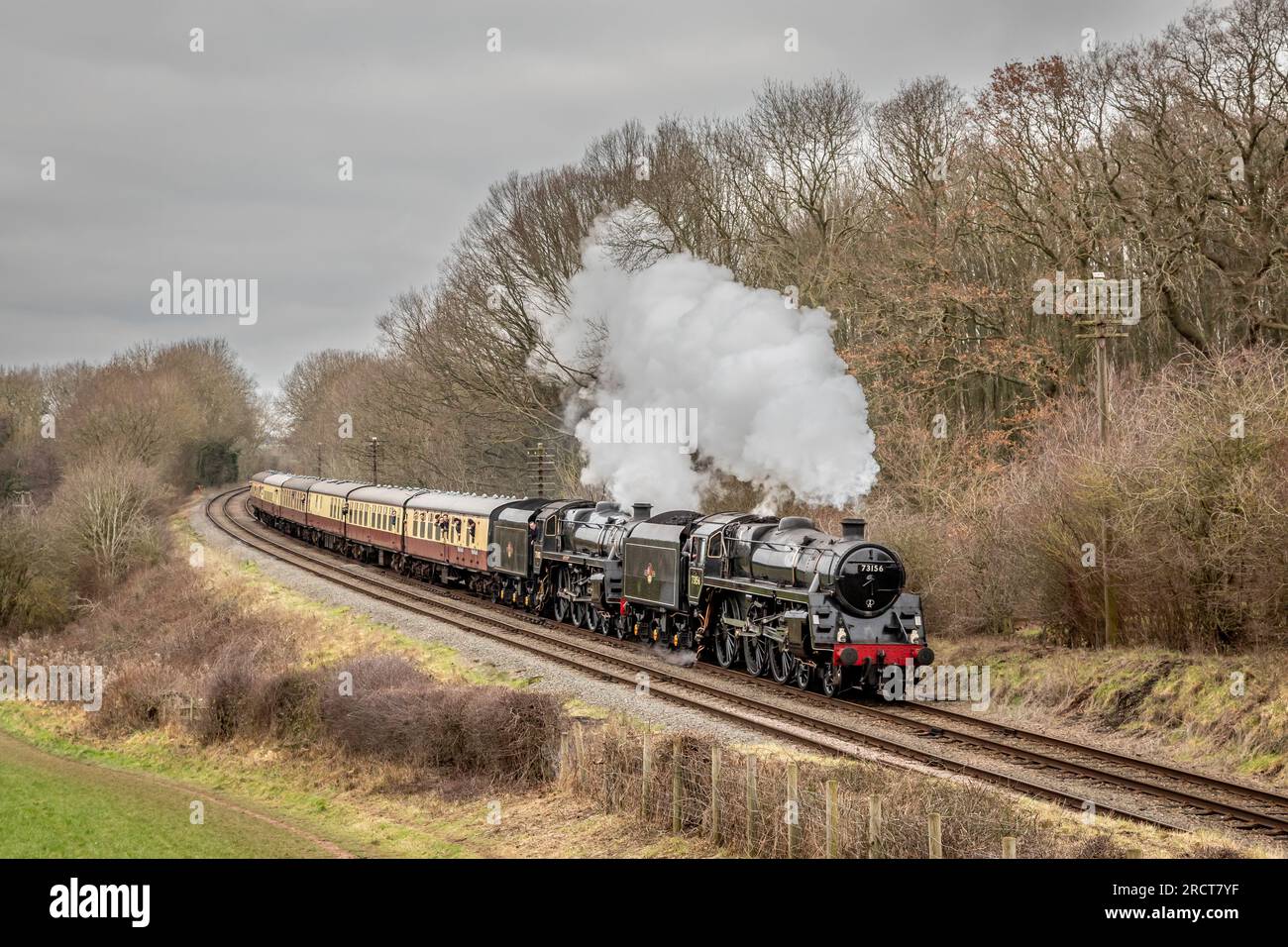 Loco no 73156 train hi-res stock photography and images - Alamy