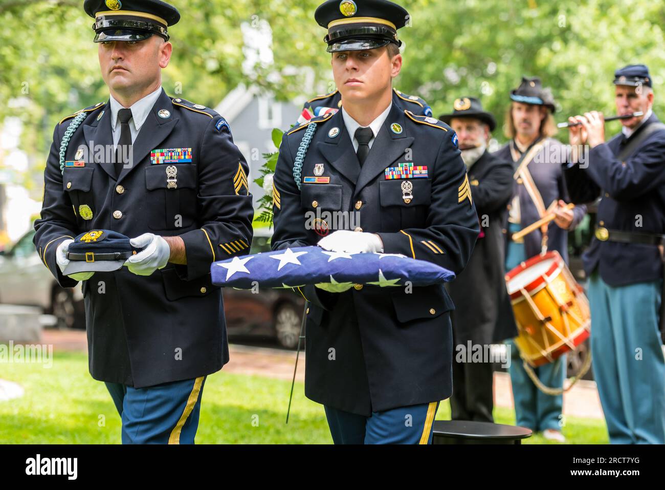 54th Massachusetts Volunteer Regiment, Selected Honor Guard ...