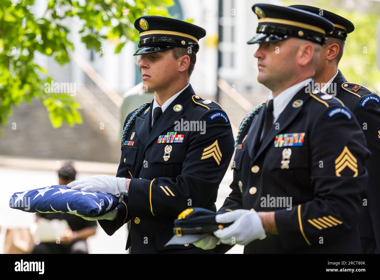 54th Massachusetts Volunteer Regiment, Selected Honor Guard ...