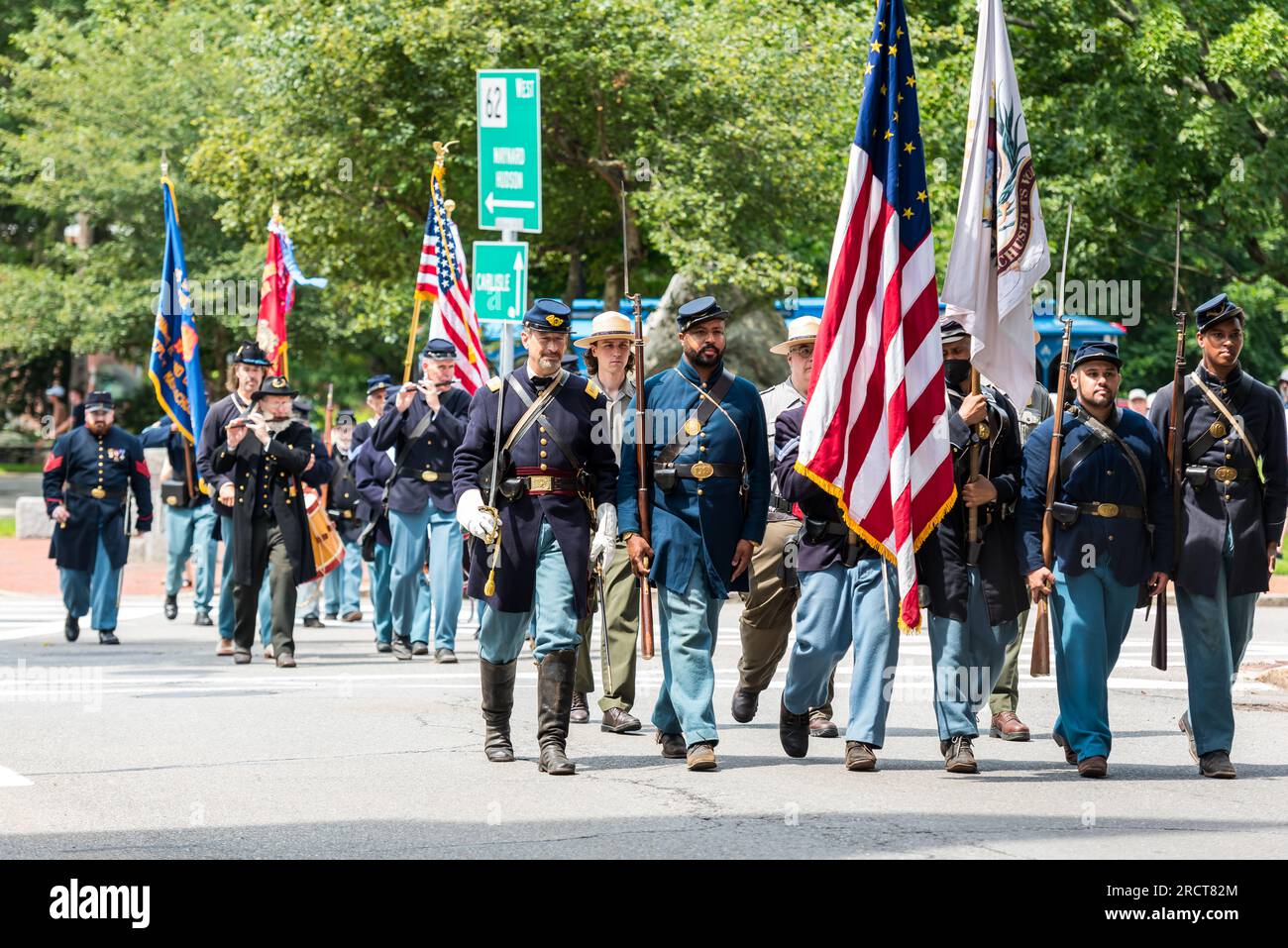 Ceremony honoring the life of George Washington Dugan, the only Black ...
