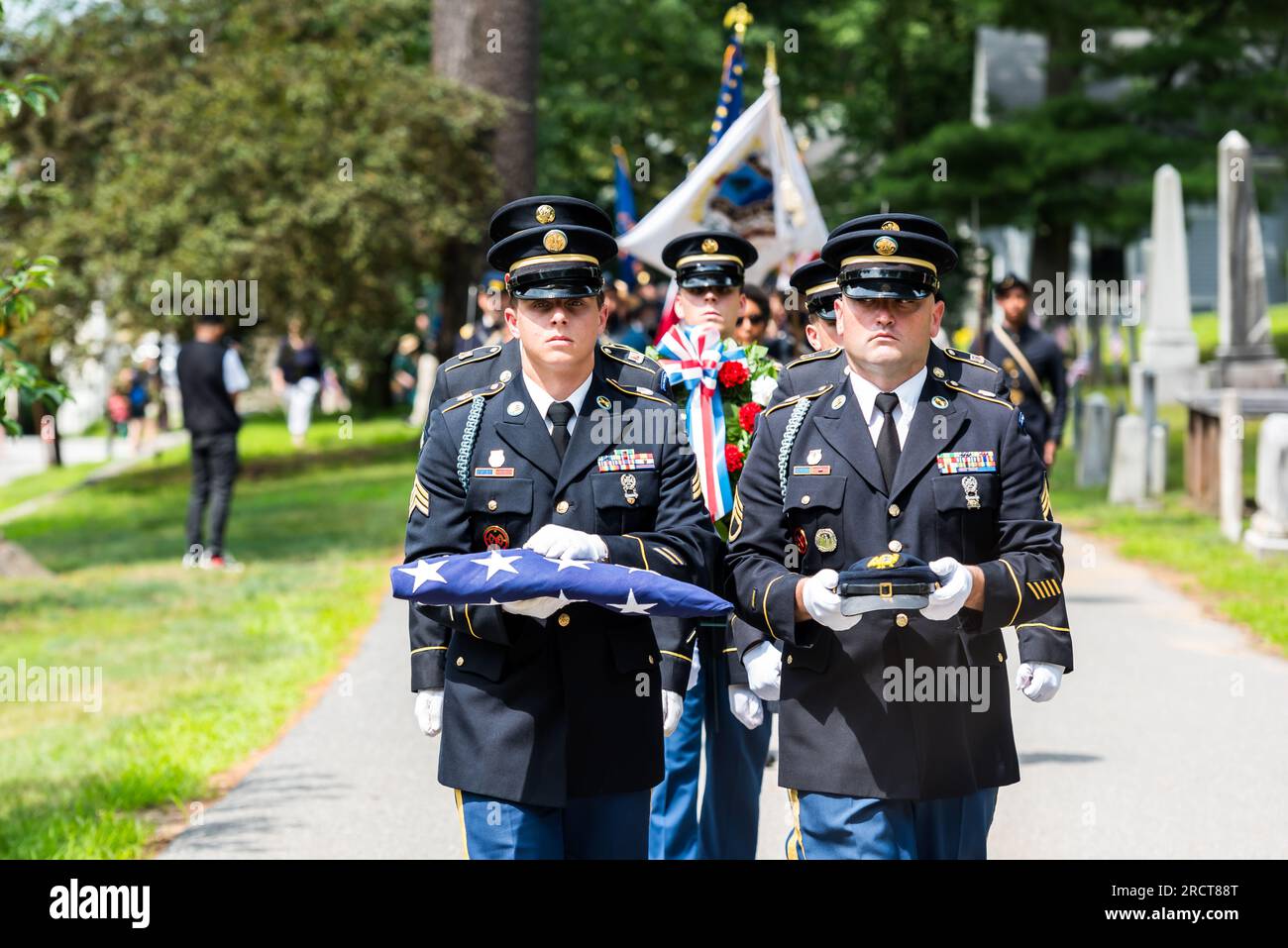 Massachusetts 54th infantry hi-res stock photography and images - Alamy