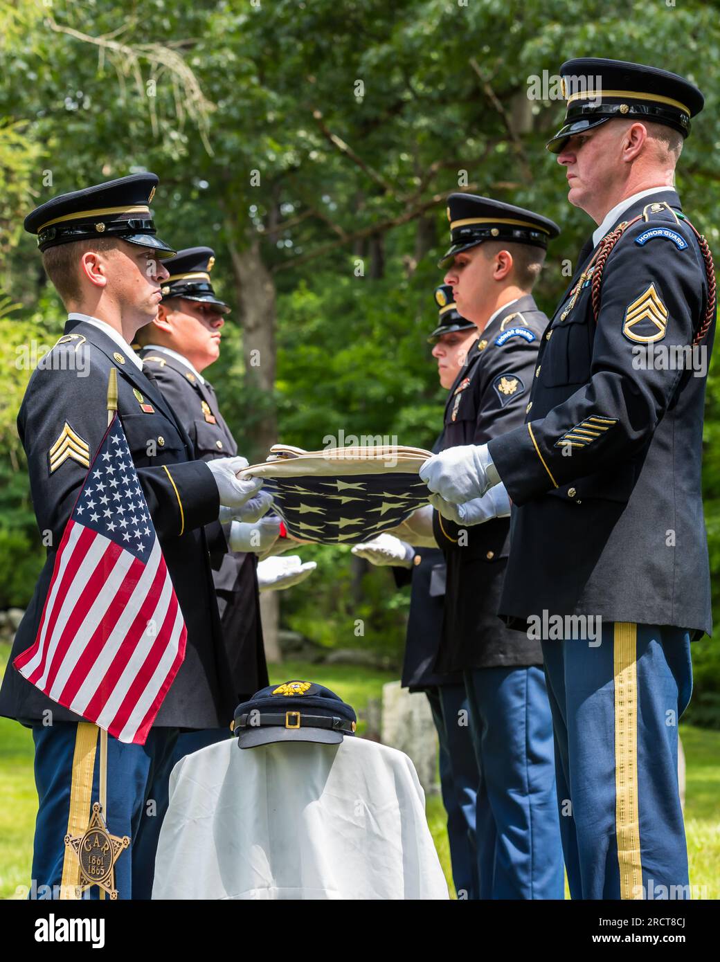 54th Massachusetts Volunteer Regiment, Selected Honor Guard ...