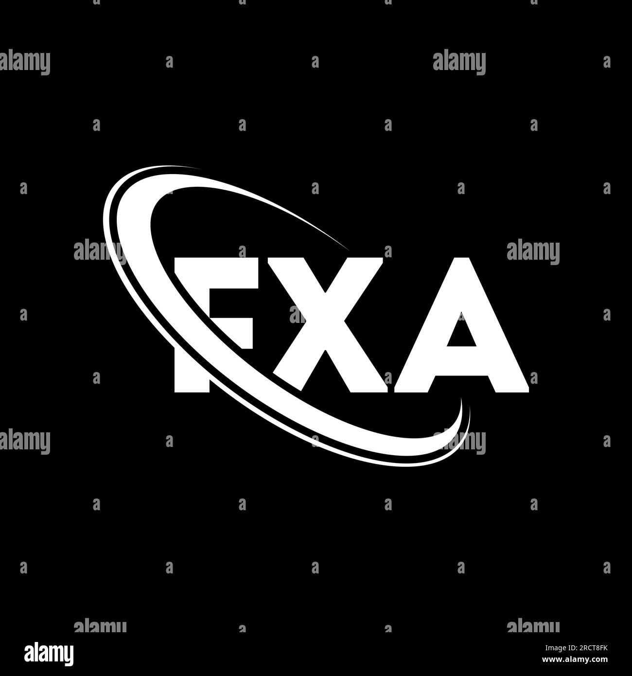 FXA logo. FXA letter. FXA letter logo design. Initials FXA logo linked ...