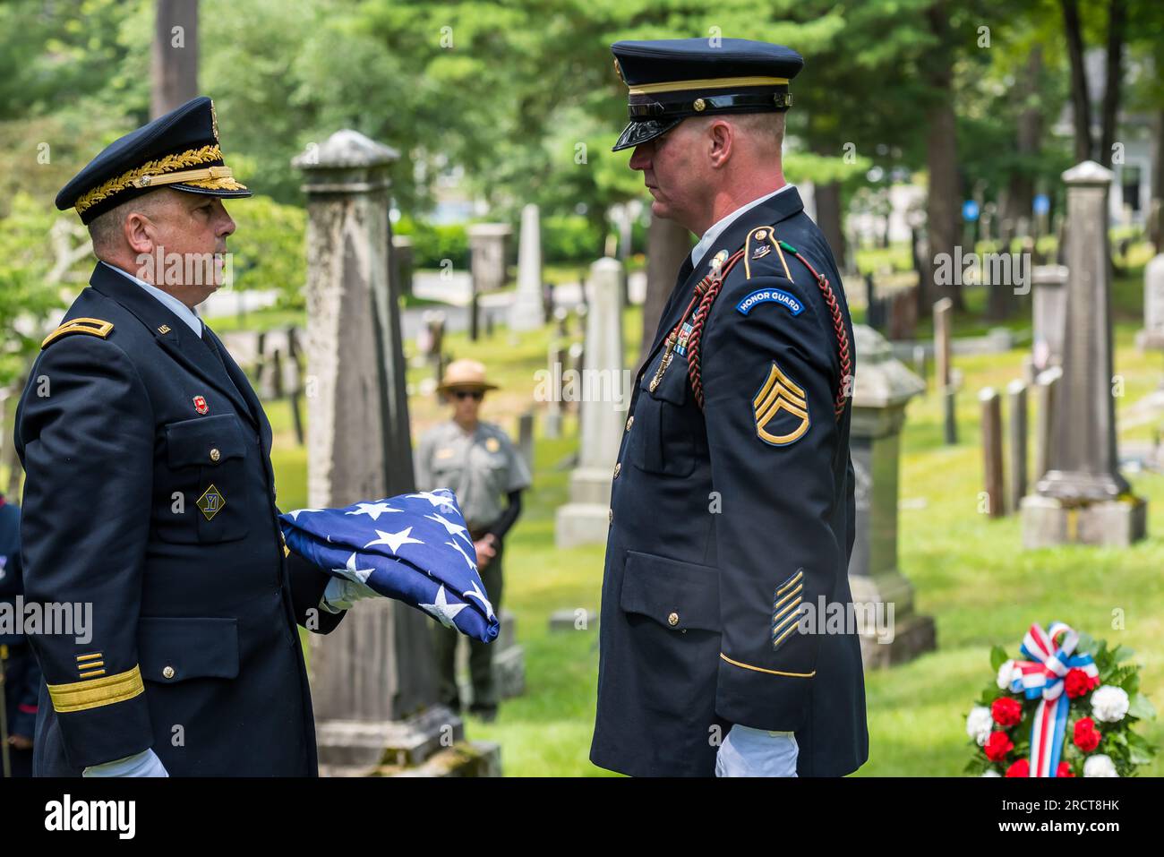 54th Massachusetts Volunteer Regiment, Selected Honor Guard ...