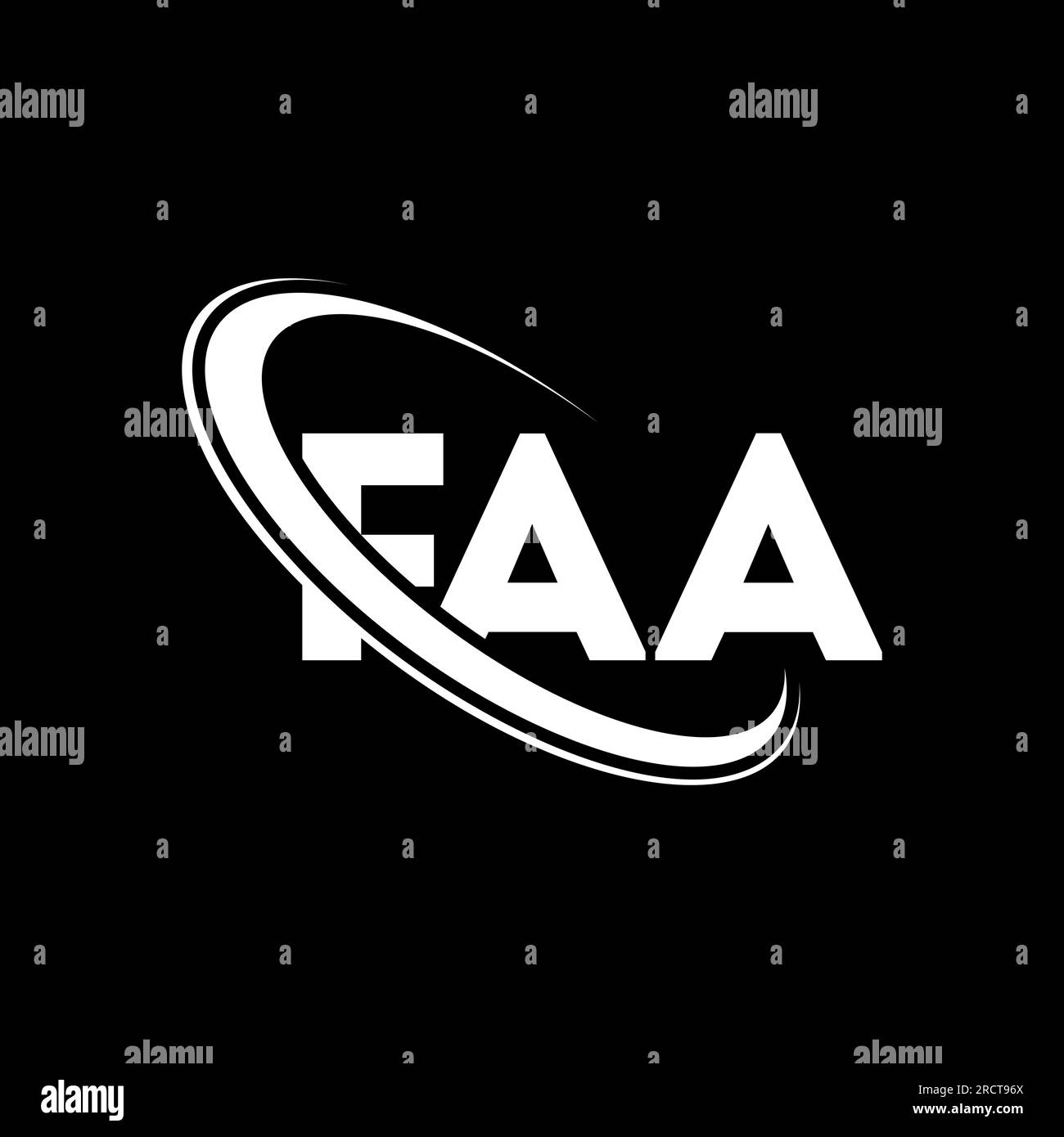 FAA logo. FAA letter. FAA letter logo design. Initials FAA logo linked ...