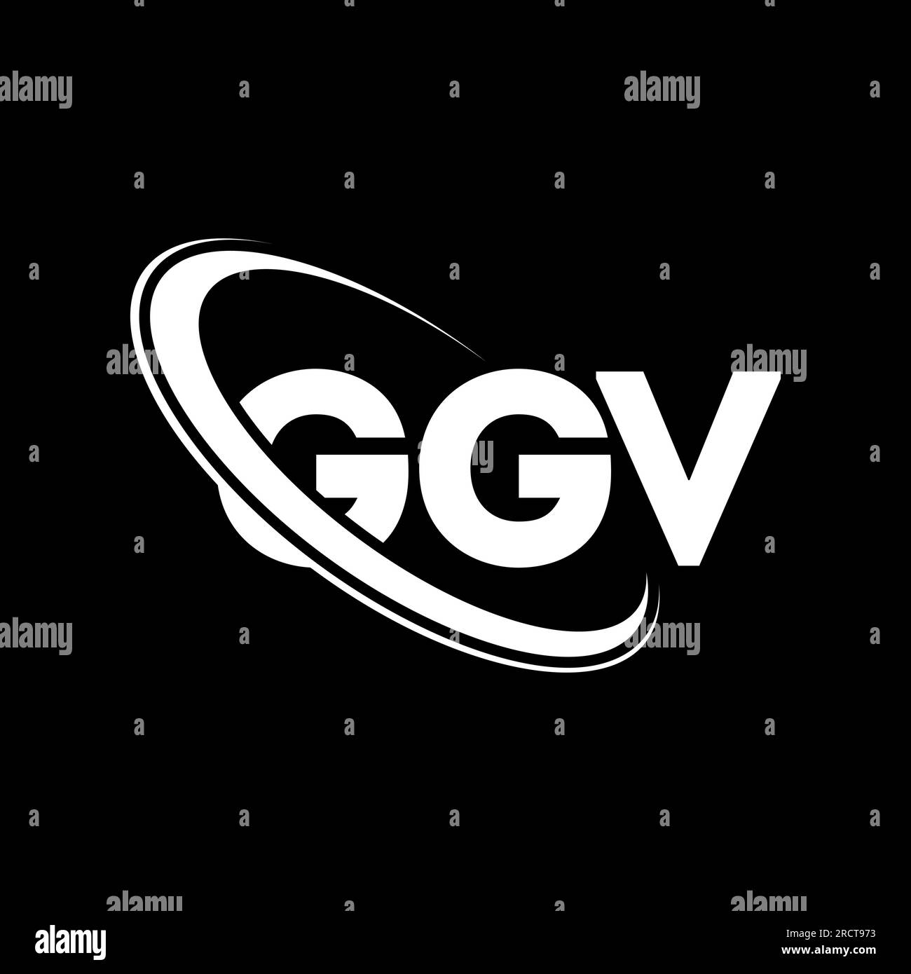 Ggv logo design hi-res stock photography and images - Alamy