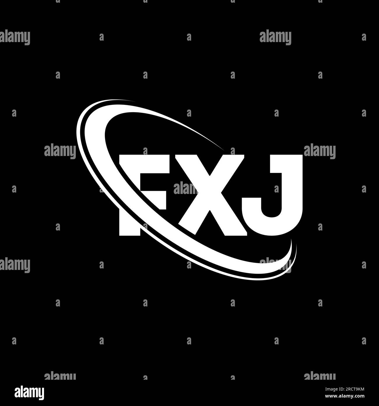Fxj logo Stock Vector Images - Alamy