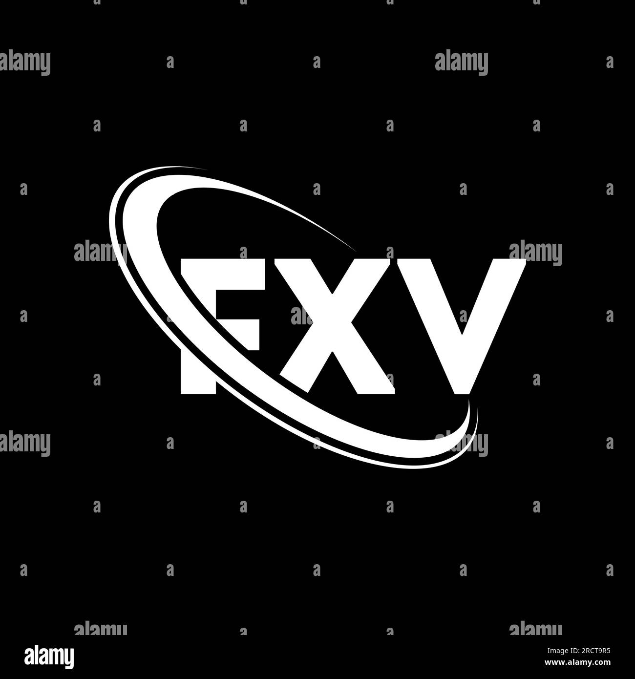 Fxv circle logo hi-res stock photography and images - Alamy