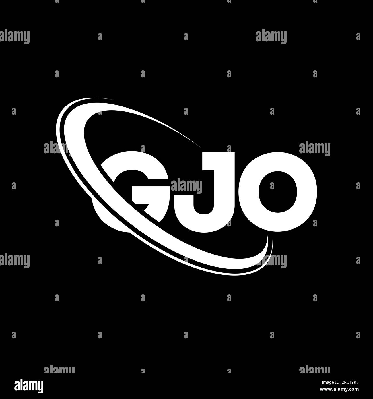 Gjo logo design hi-res stock photography and images - Alamy