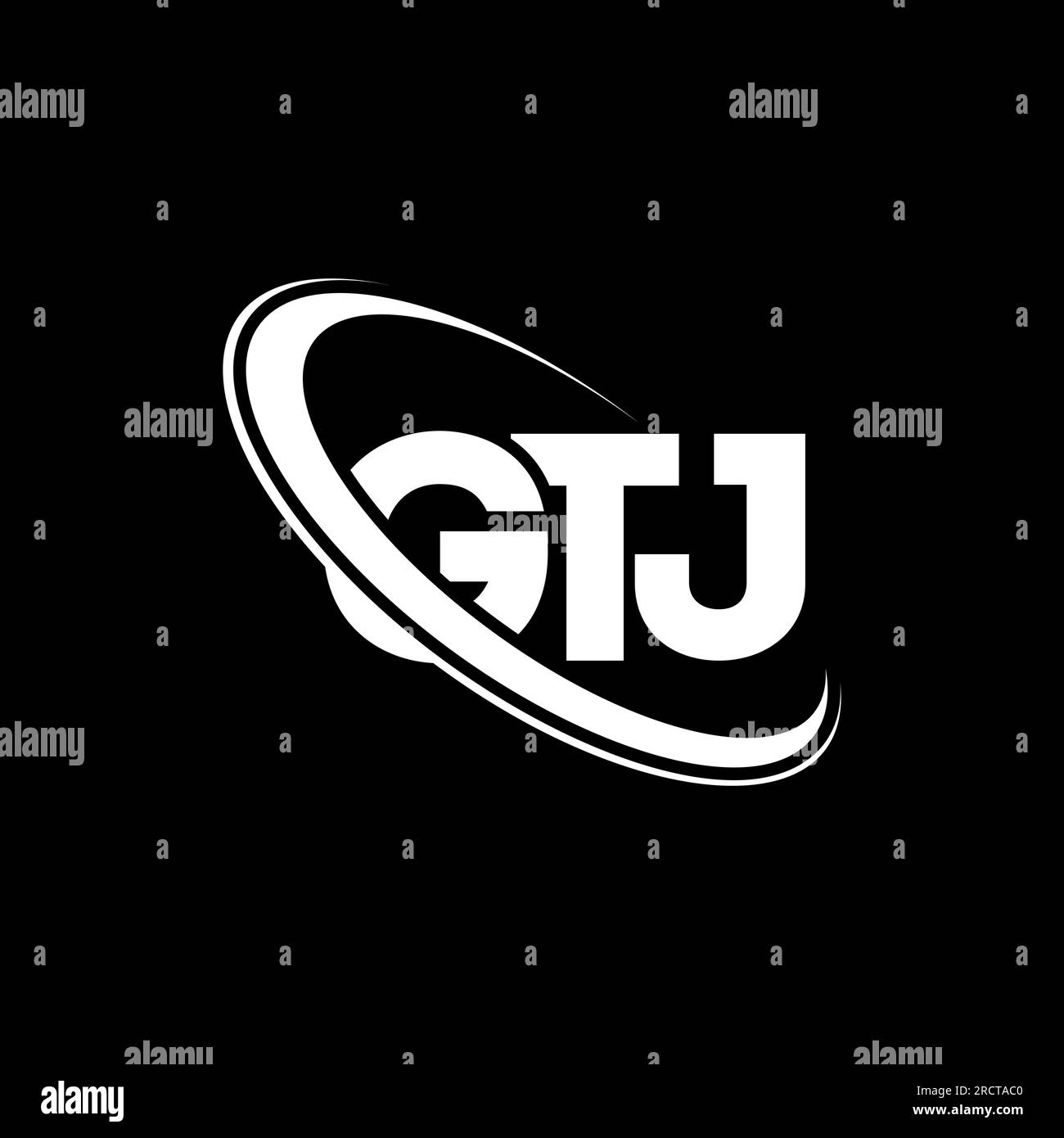Gtj logo design hi-res stock photography and images - Alamy