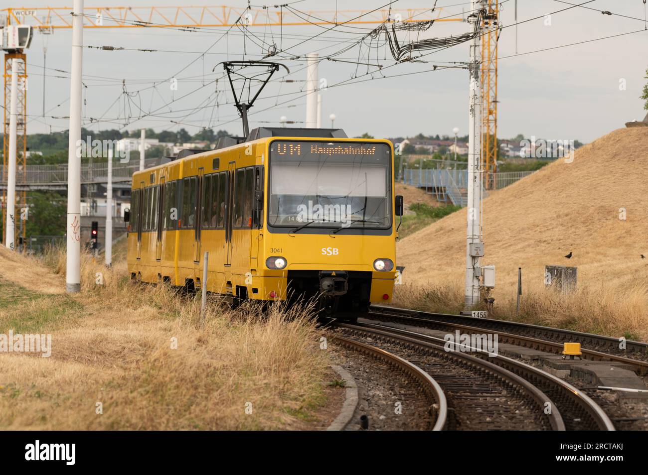 Strassenbahn SSB Stuttgart Stock Photo - Alamy