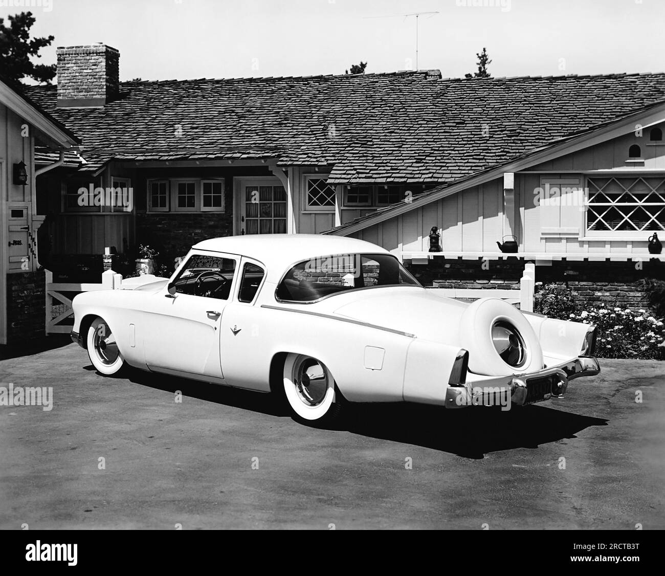 United States: 1954 A 1953-54 Studebaker Commander V8 coupe with a ...