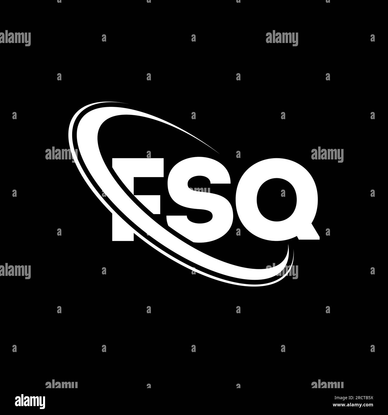 FSQ logo. FSQ letter. FSQ letter logo design. Initials FSQ logo linked ...