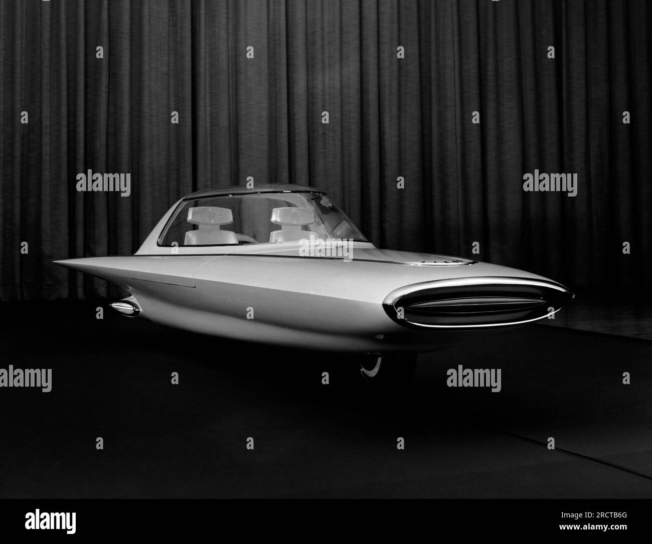 Detroit, Michigan: 1961 A Ford concept car, the Tyron, a futuristic two ...