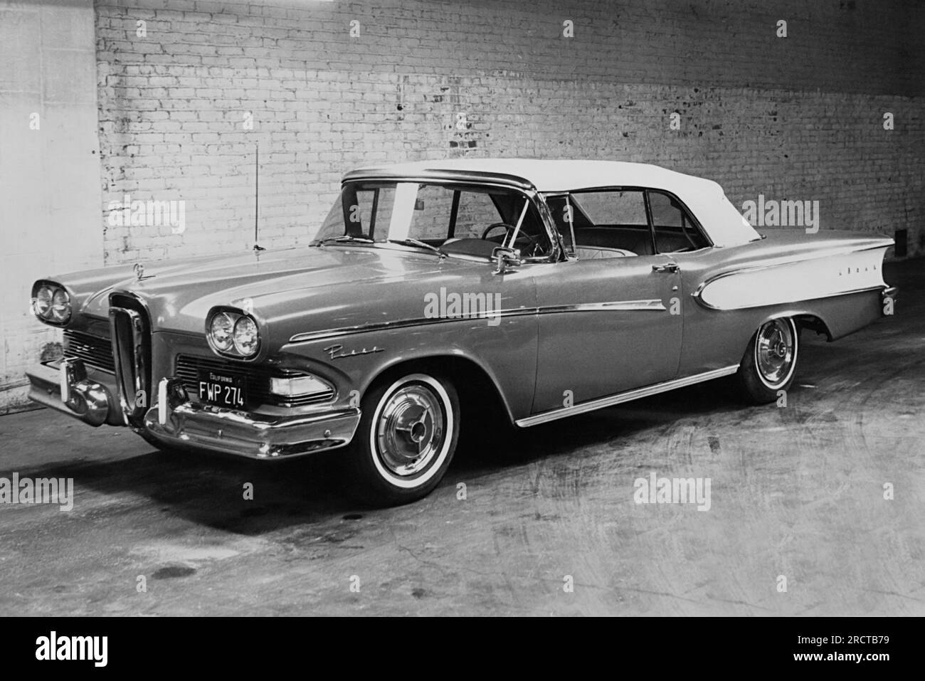 United States: 1958 A 1958 Edsel convertible made by Ford Stock Photo ...