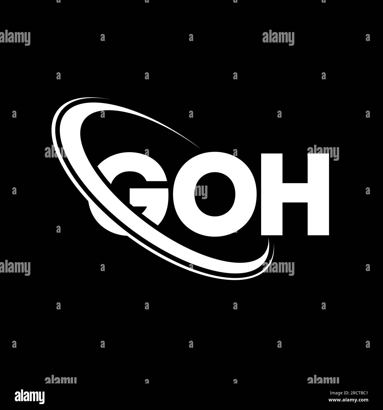 Goh minimalist logo hi-res stock photography and images - Alamy