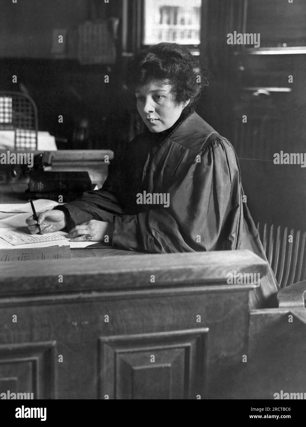 New York, New York: November 2, 1916. Judge Carroll McComas on the ...