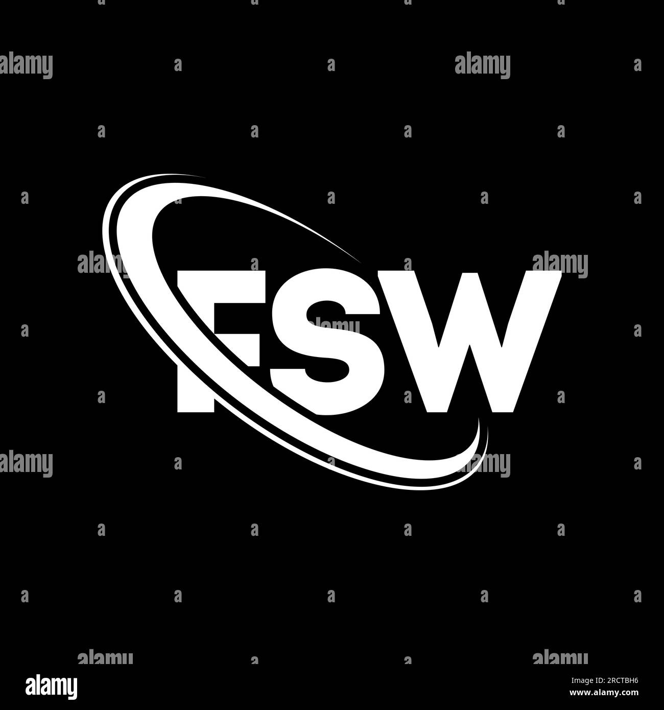 Fsw logo design hi-res stock photography and images - Alamy