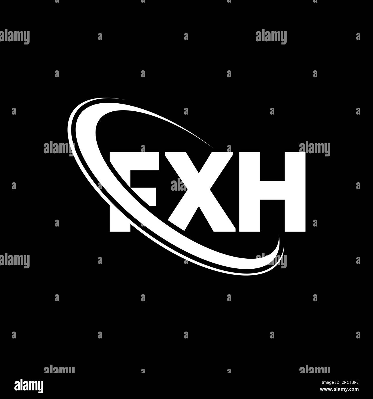 Fxh letter Stock Vector Images - Alamy