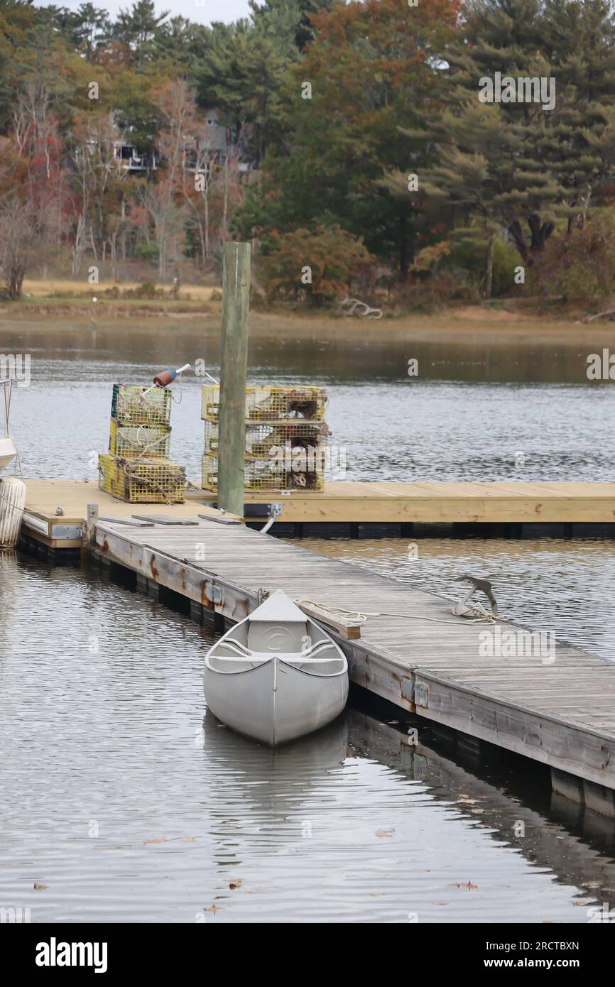 Marina in background lobster hi-res stock photography and images - Alamy