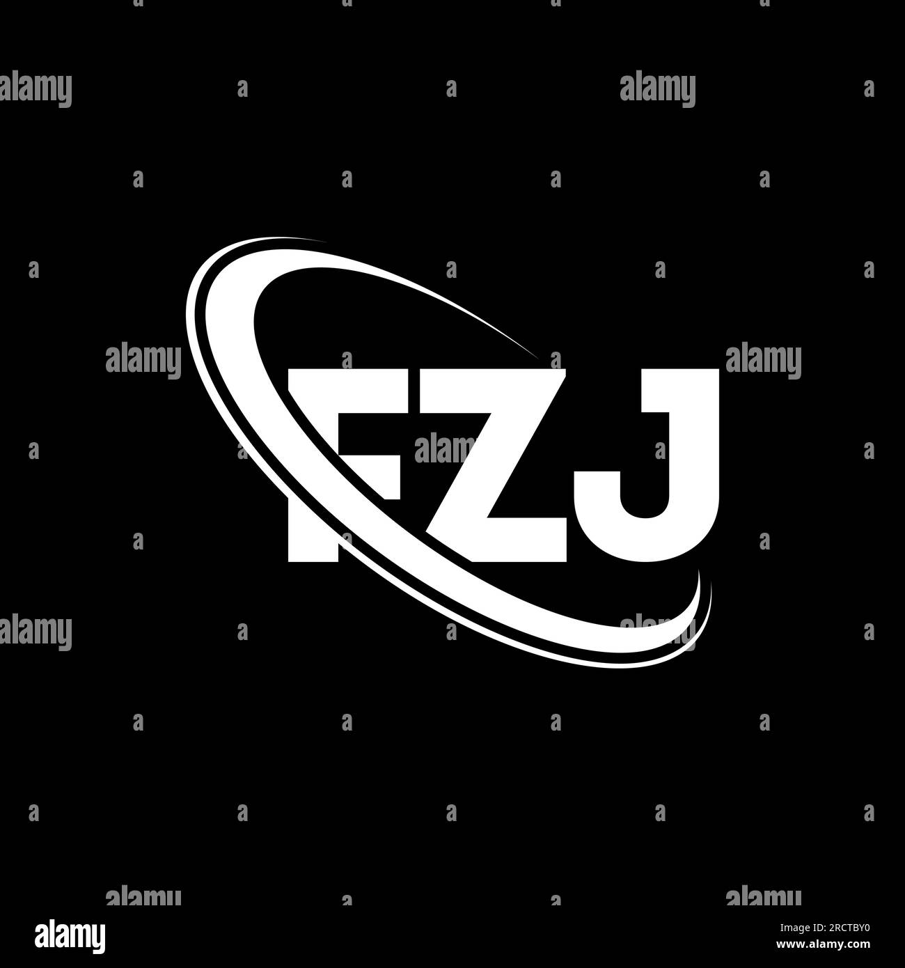 Fzj minimalist logo hi-res stock photography and images - Alamy